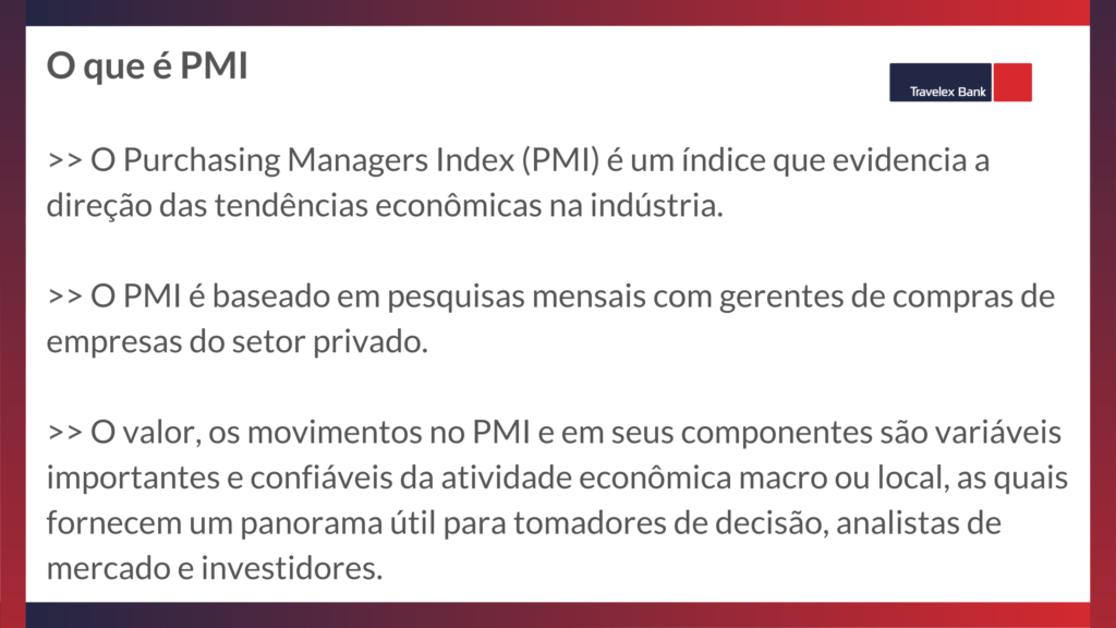 Como o PMI afeta as decisões econômicas; entenda