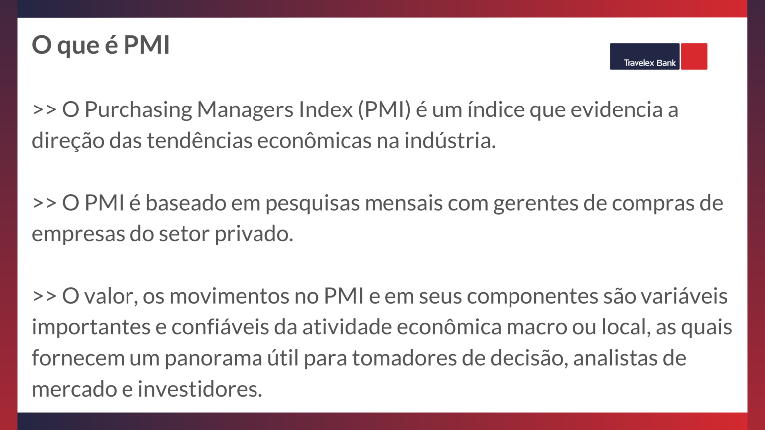Como o PMI afeta as decisões econômicas; entenda